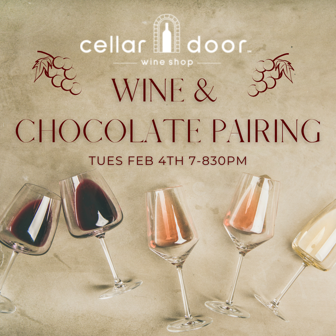 Artisan Chocolate & Wine Pairing - Downtown Concord, NC