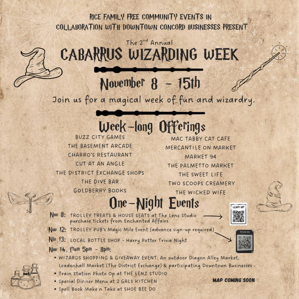 Wizarding Week - Downtown Concord, NC
